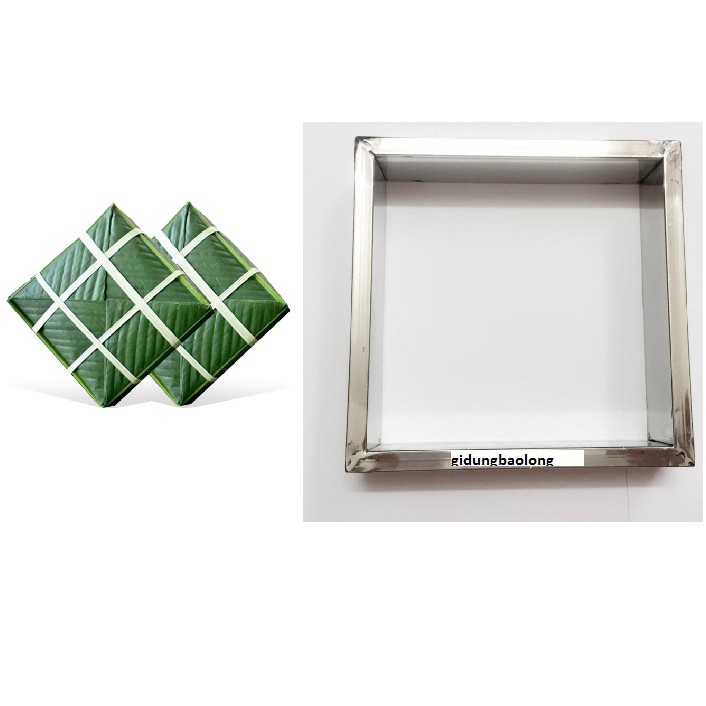 Square Stainless Steel Banh Chung Wrapping Mold | Shopee Malaysia