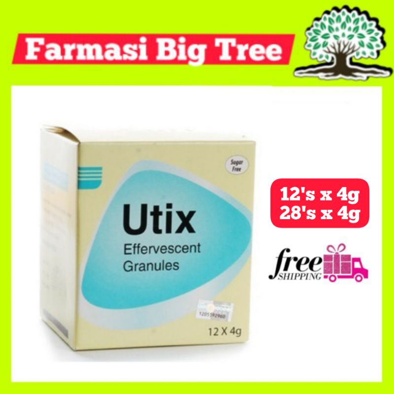 Utix Effervescent Granules 28 x 4g | Shopee Malaysia
