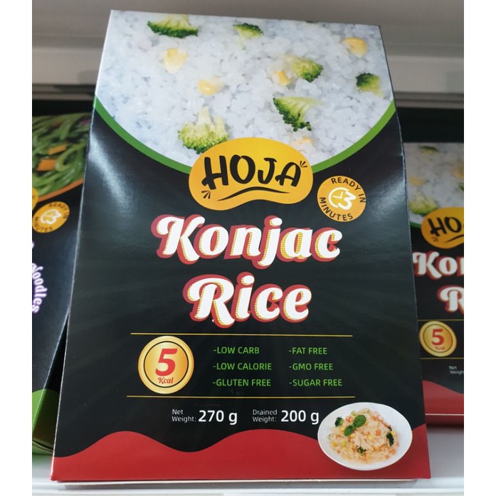 Hoja Brand Konjac Rice Drained Weight 200g Per Packet (Ditanggung halal ...