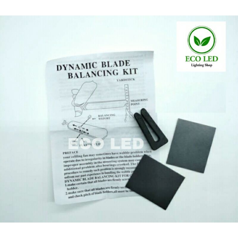 Balancing Kit Set/Fan Balancing Kit/Set Balancing Kipas | Shopee Malaysia