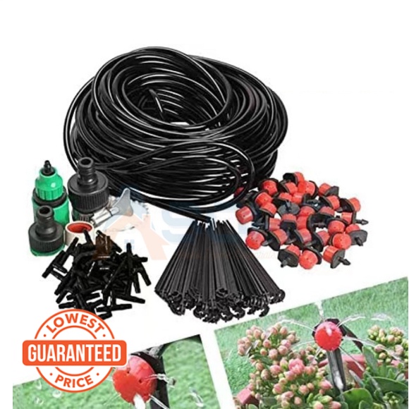 DIY Micro Drip Irrigation System Garden Watering System / Siram Air ...