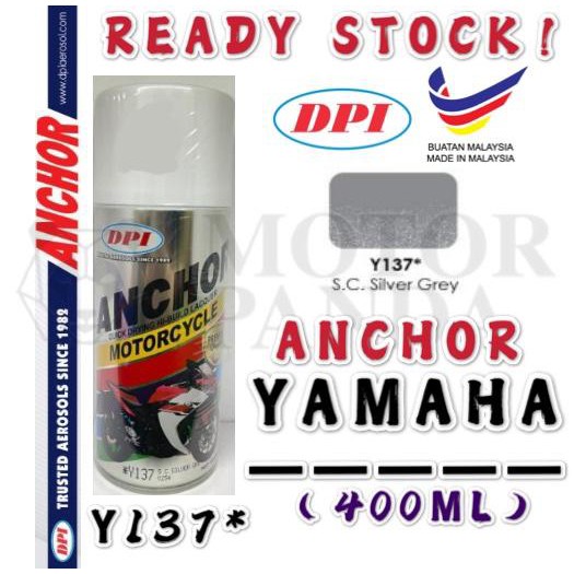 ANCHOR MOTORCYCLE SERIES YAMAHA Y137* Y137 CAN SPRAY PAINT CAT SPRAY ...