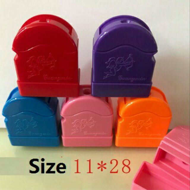 Self Ink Pre ink customised Rubber stamp Cop Getah company stamp flash ...