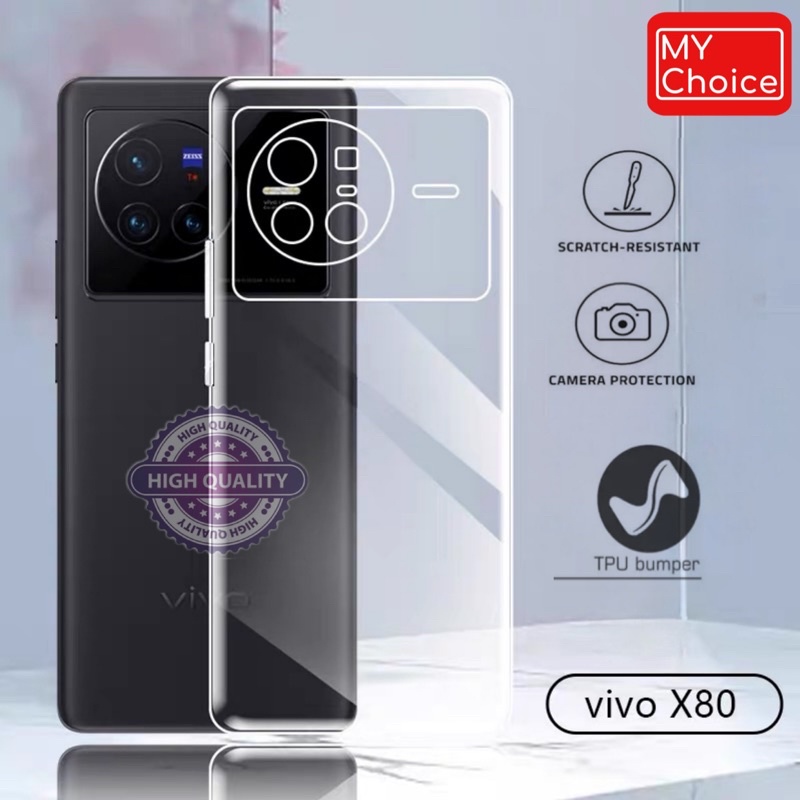Transparent Clear Case Vivo X80 Pro X80 5G Civo X90 Pro 5G X90 5G Vivo ...