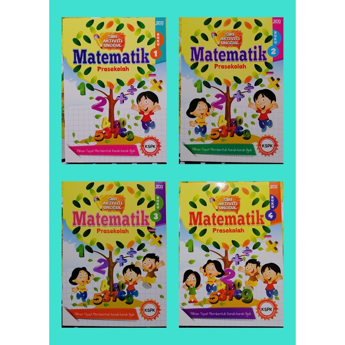 PRASEKOLAH : SIRI AKTIVITI UNGGUL MATEMATIK - BIJAK MENGIRA (DAPAT 4 ...