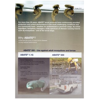 BASF Abate 500E Aedes 100% Original Chemical Mosquito Larvae Killer 1 ...