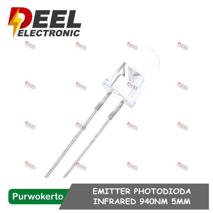 Ir LED INFRARED EMITTER 5MM 940NM PHOTODIODE TRANSMITTER PEMANCAR ...