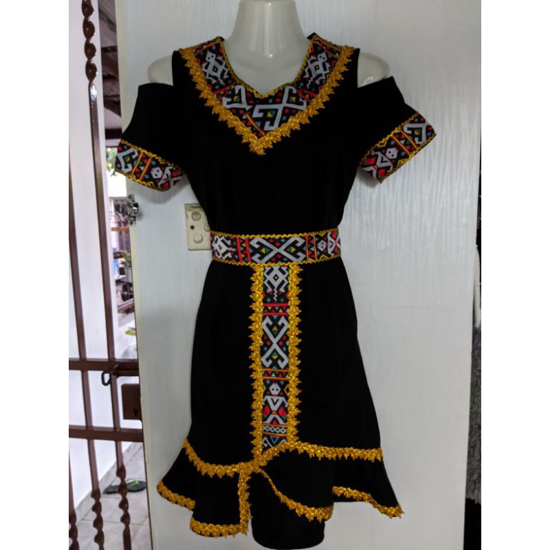 Baju Tradisional Moden Sabah/Dress Rungus (Harga last stok) | Shopee ...
