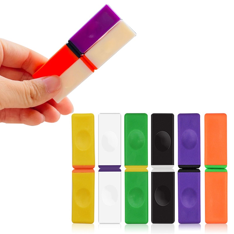 New Worry Bricks Fingertip Magnetic Rod Relieve Stress Fidget Toys Rotate Finger Gyro Magnet ...