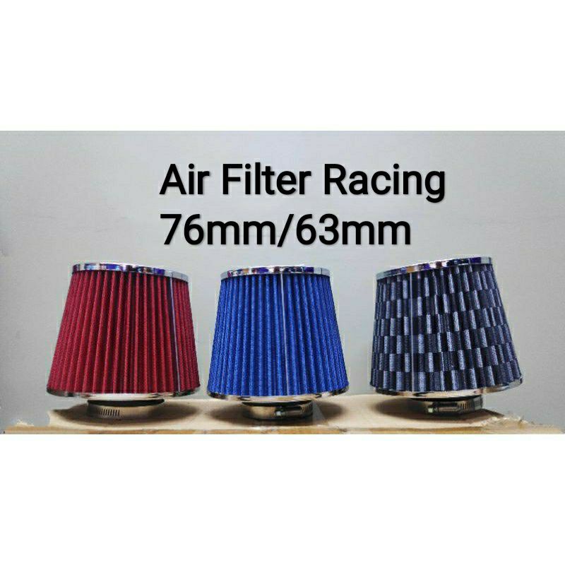 Air Filter Racing Super Power Flow 76mm/63mm hole | Shopee Malaysia