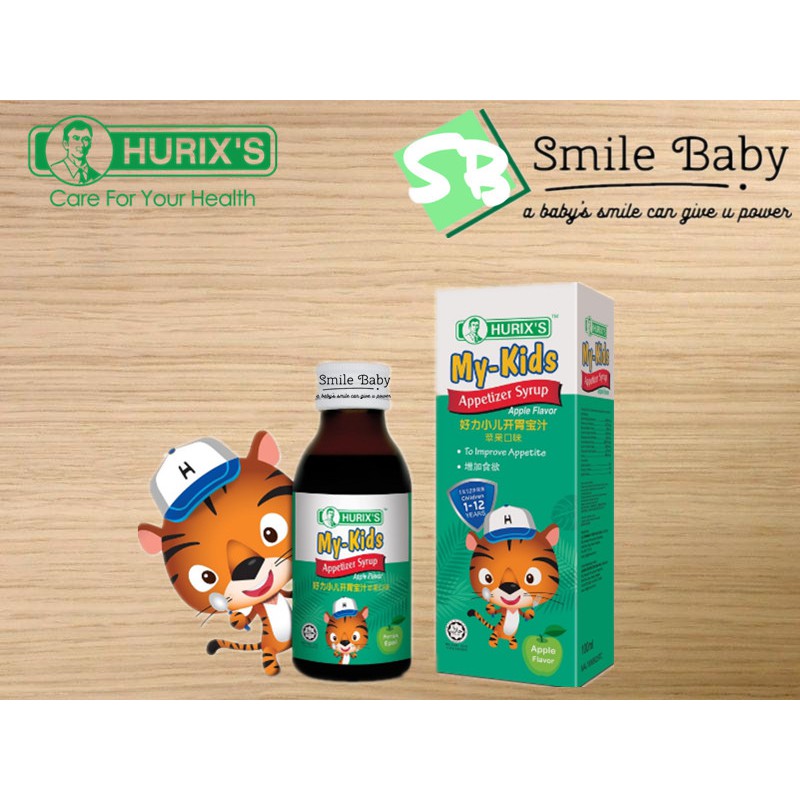 HURIX'S MyKids Appetizer Syrup 100ml Exp:03/2026 好力小儿开胃宝汁 | Shopee Malaysia
