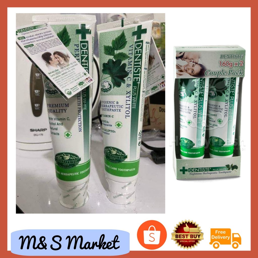 🔥(HOT)🔥 Dentiste Plus White Toothpaste (2 Tube) 160g | Shopee Malaysia