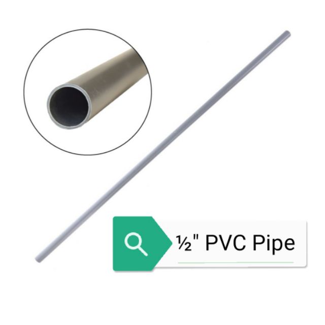 ½" PVC Pipe Length 1 meter | Shopee Malaysia
