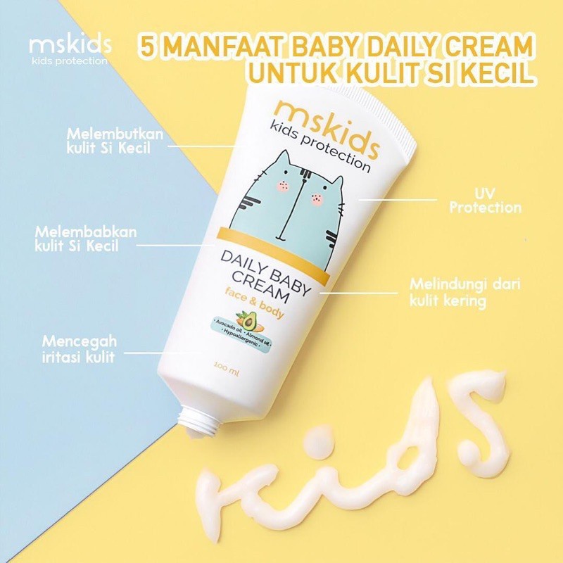 Ms. Kids Daily Baby Cream Ms. Glow | Shopee Malaysia