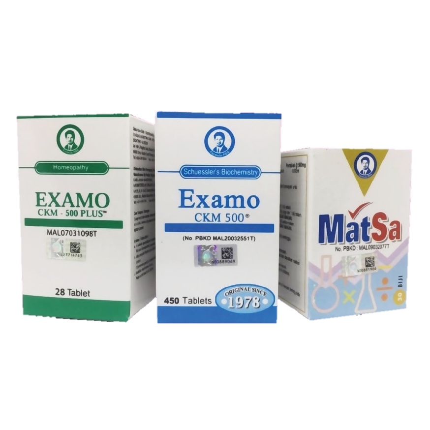 Examo CKM 500 Vitamin Brain Booster Supplemen Minda Kanak Pelajar Matsa ...