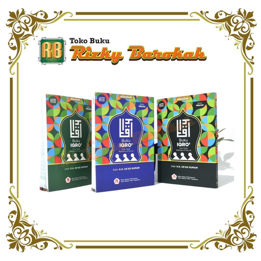 Millennial iqro for children, large iqro, custom ivro, iqro book, iqro ...