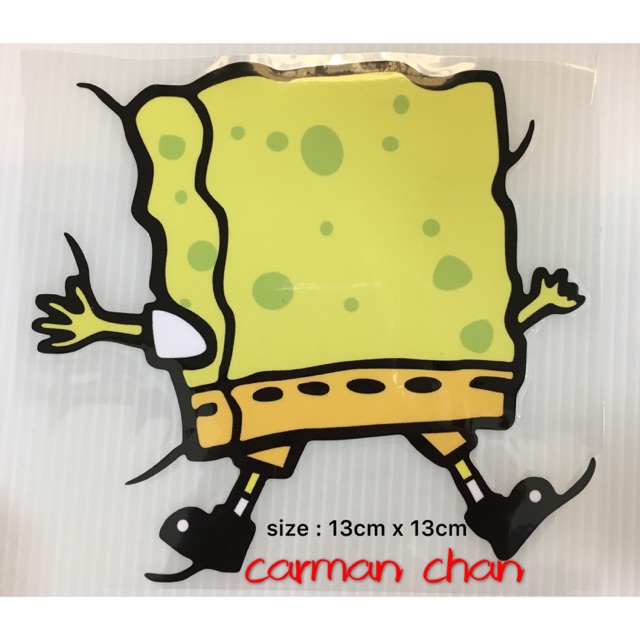 [READY STOCK] SPONGEBOB CAR STICKER | Shopee Malaysia