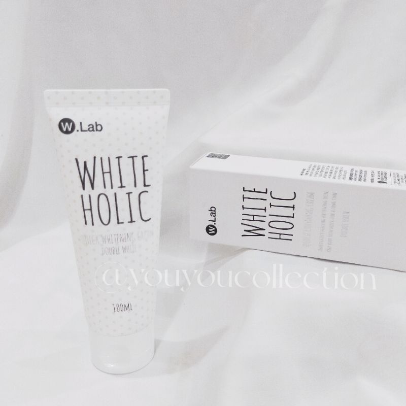 W.Lab White Holic Quick Whitening Cream (Double White) -100ml | Shopee ...