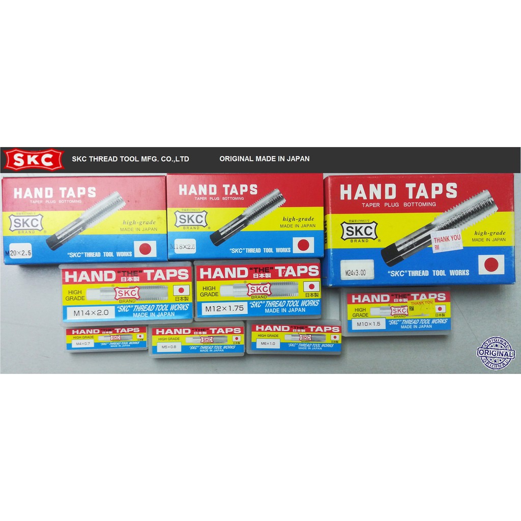 [ORIGINAL MADE IN JAPAN] SKC Hand Tap M5-M20 | Shopee Malaysia