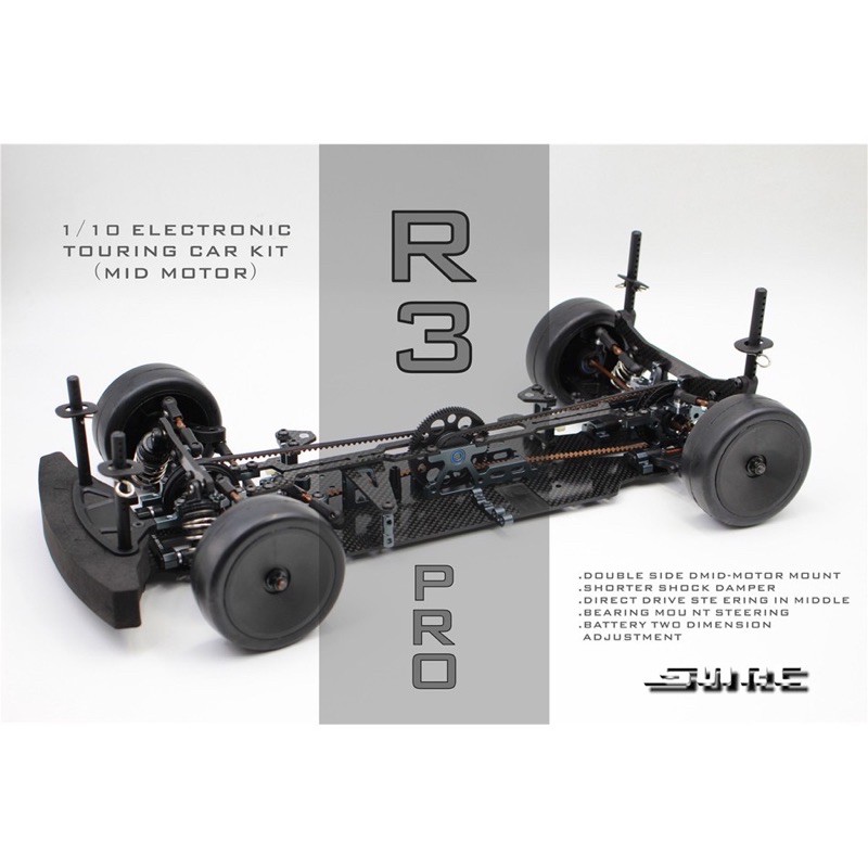 SNRC R3-PRO 1/10 Rc Car EP Electronic Power Touring Car Full Carbon ...