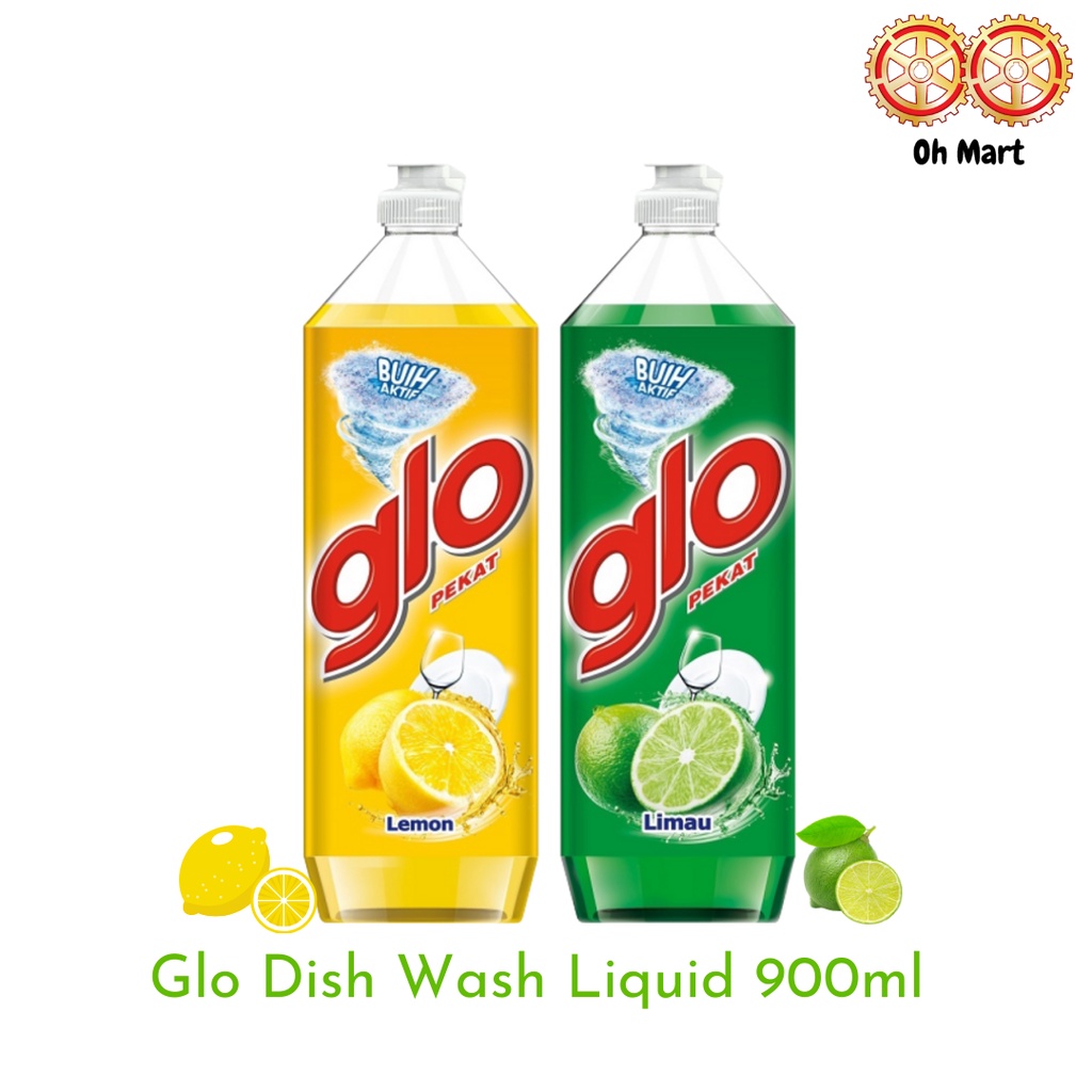 Glo Dishwashing Liquid Assorted Fragrance 800 ml | Shopee Malaysia
