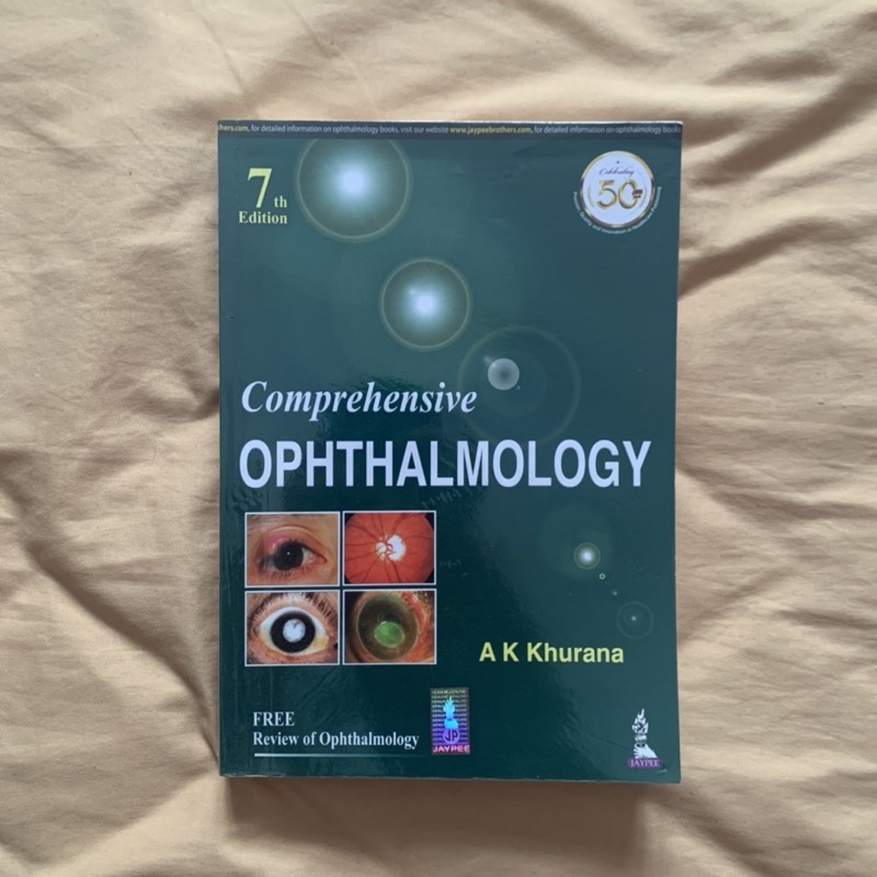 Opthamology Khurana (Textbook & Practice Mcqs) | Shopee Malaysia