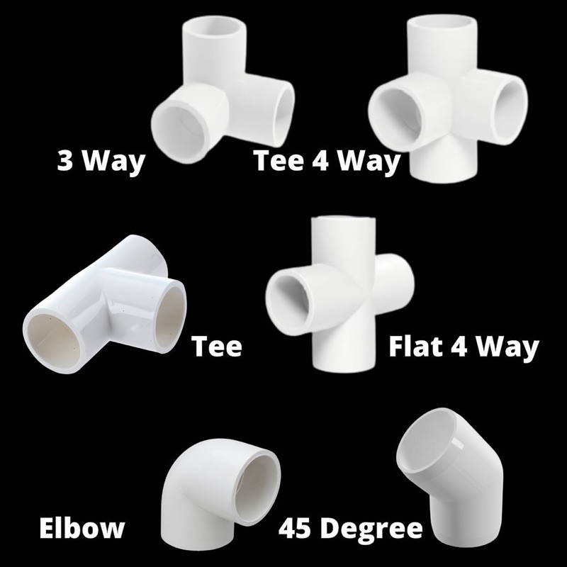 PVC Fitting Pipe Joint Connector Penyambung Paip DIY / CONDUIT / PVC Grey Pipe | Shopee Malaysia