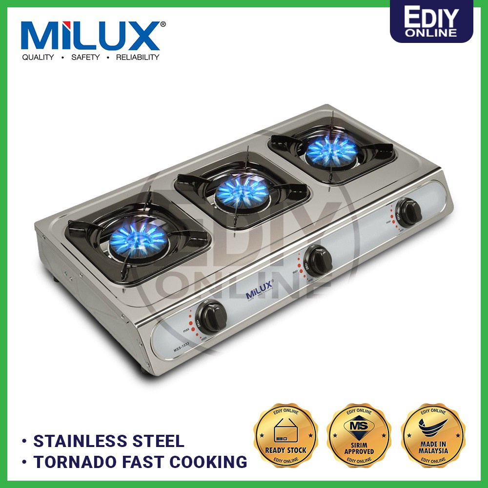 Milux Butterfly BGC-3011L HOMELUX Dapur Gas Cooker Stove pensonic khind ...