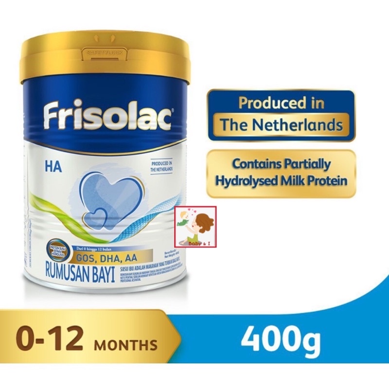Frisolac HA Baby Formula Milk Powder 0-12m x 400g ( Exp: 2025 ...