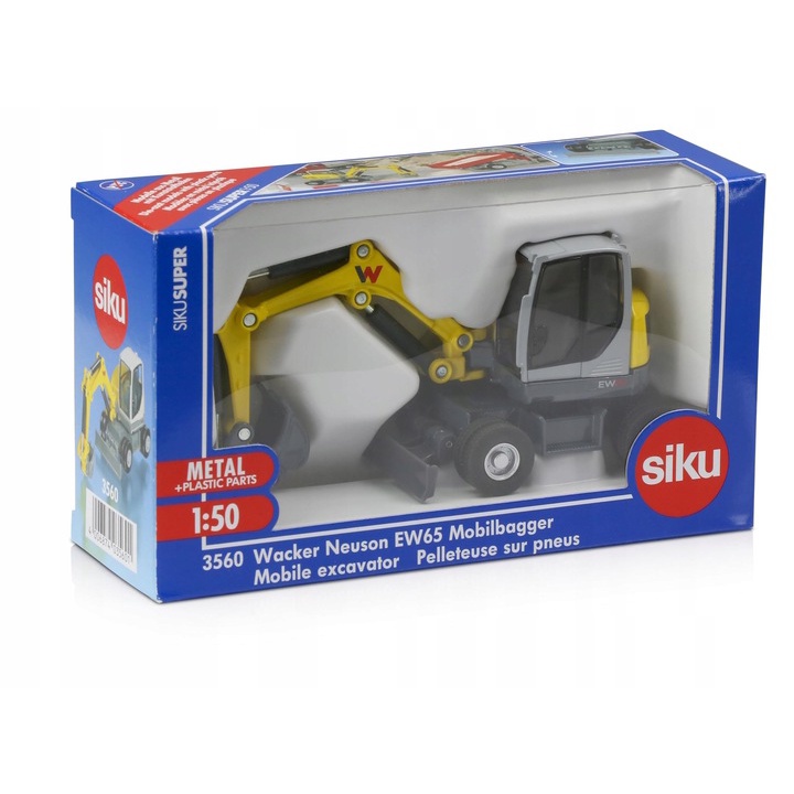 SIKU WACKER NEUSON EW MOBILE EXCAVATOR | Shopee Malaysia