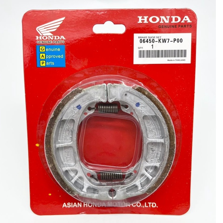Honda Thailand 100% Original EX5 / EX5110 / W100 / W110 / W125 / C70 / GBO DREAM Brake Shoes Set ...
