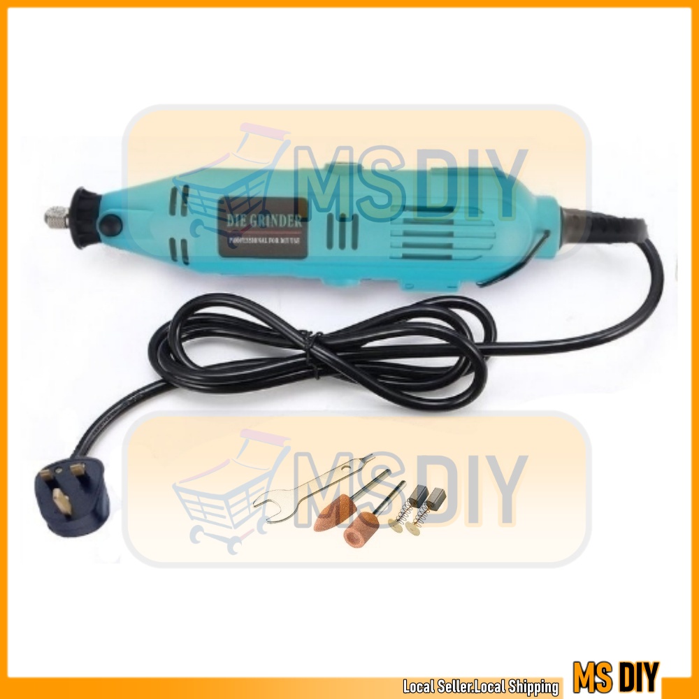3mm/6mm Mini Electric Drill Grinder Die Grinder Rotary Tool With ...