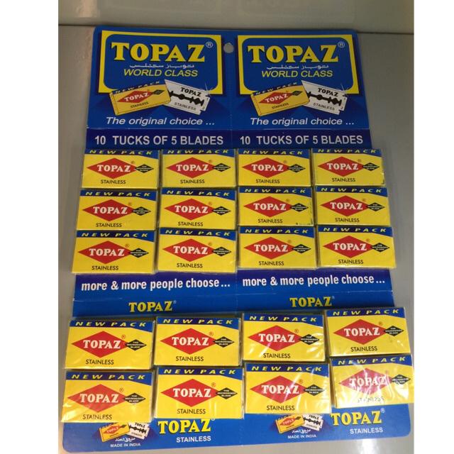 TOPAZ Stainless World Class Blades | Shopee Malaysia