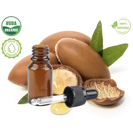 Moroccon Argan Oil (100% Certified USDA Organic Cold Pressed) Serum Muka/Face Oil 10ml) | Shopee ...