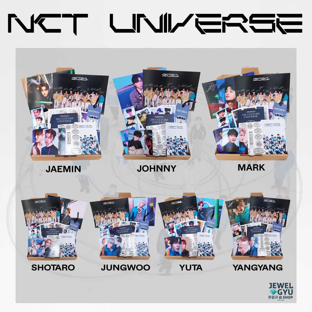 Fankit NCT Universe with Kwangya passport Hampers Gift Box Set ...