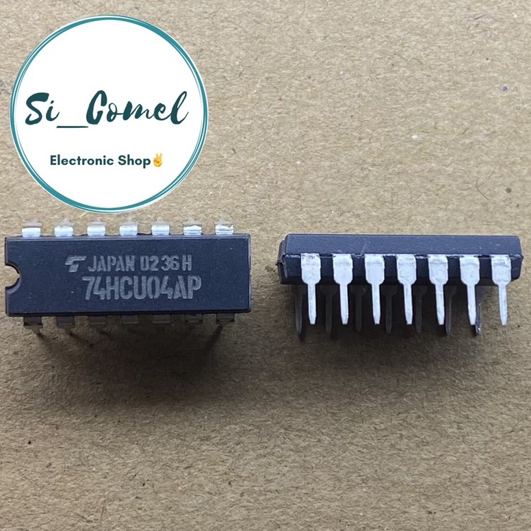 🇲🇾🔥READY STOCK🔥ORIGINAL TOSHIBA 74HCU04AP 74HCU 74HCU04 DIP-14 IC Chip ...