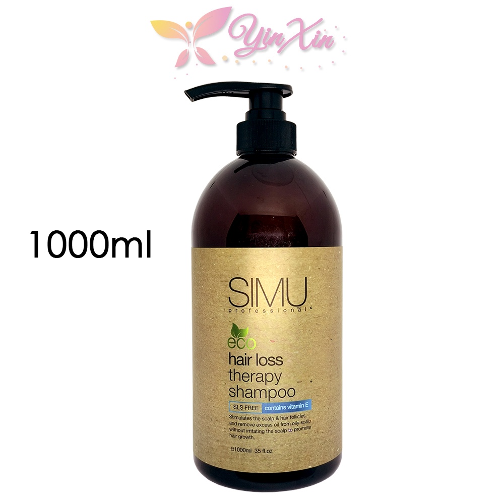 SIMU PROFESSIONAL eco Hair Loss Therapy Shampoo 1000ml | Shopee Malaysia