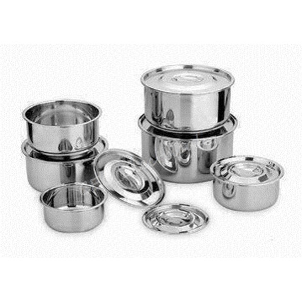 STOCK POT STAINLESS STEEL WARE-14CM-30CM | Shopee Malaysia