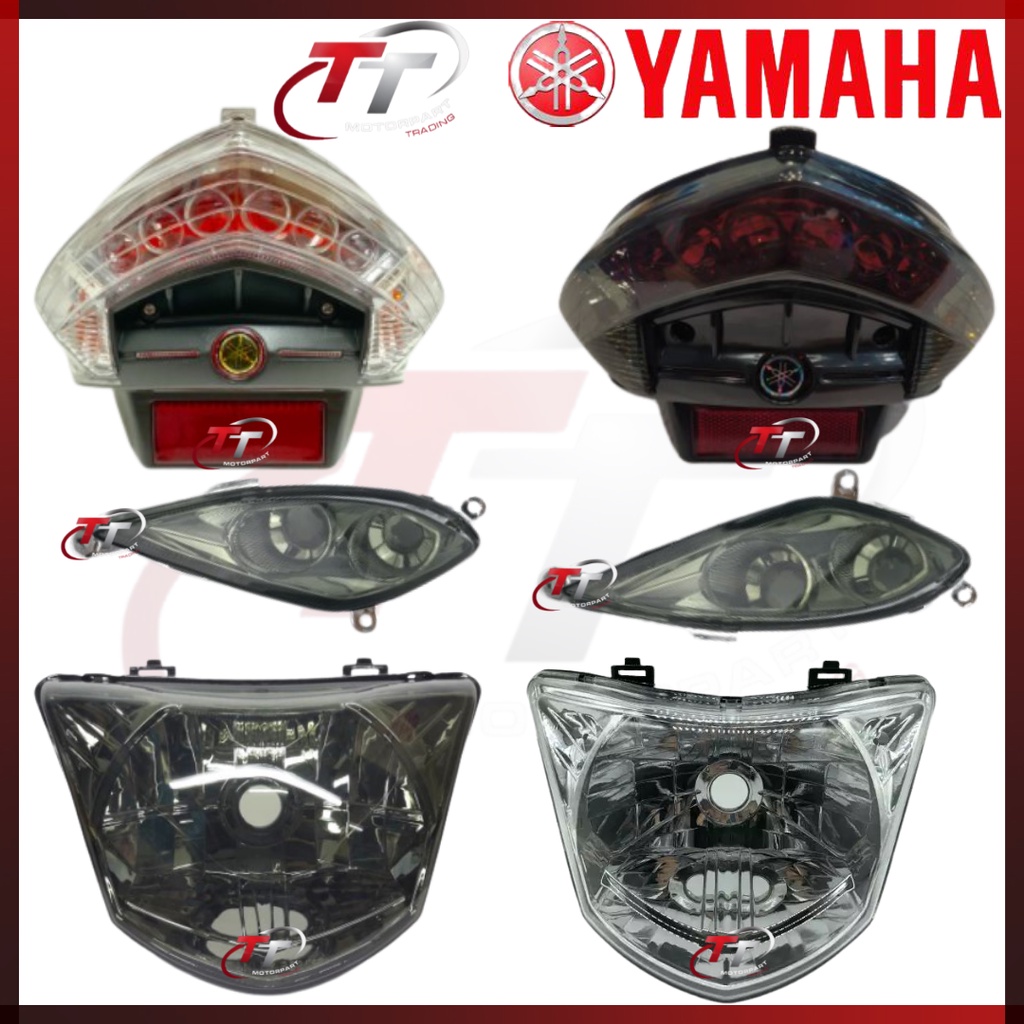 X1R LC 135 LC135 V1 SMOKE HeadLamp Lampu Depan Head Lamp Front Signal ...