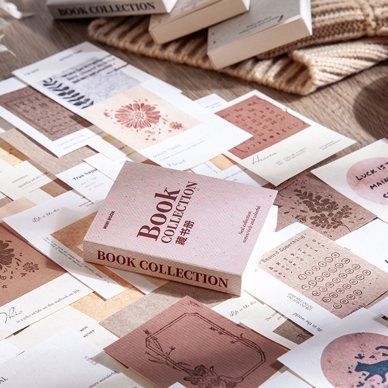 MOMENTS 10pcs Trial Pack_Journaling Materials_M052 Mini Book Collection ...