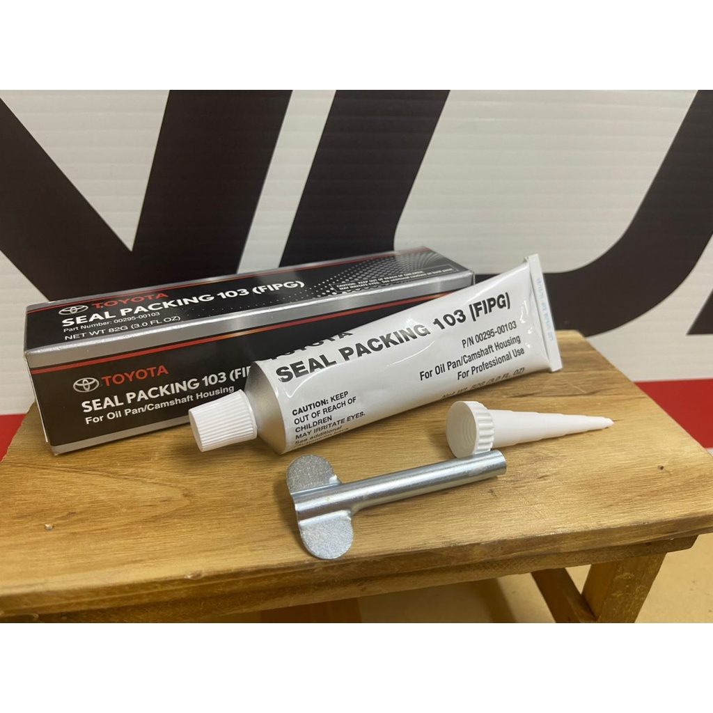 Toyota Original Seal Packing 103 For Oil Pan / Camshaft Housing ...