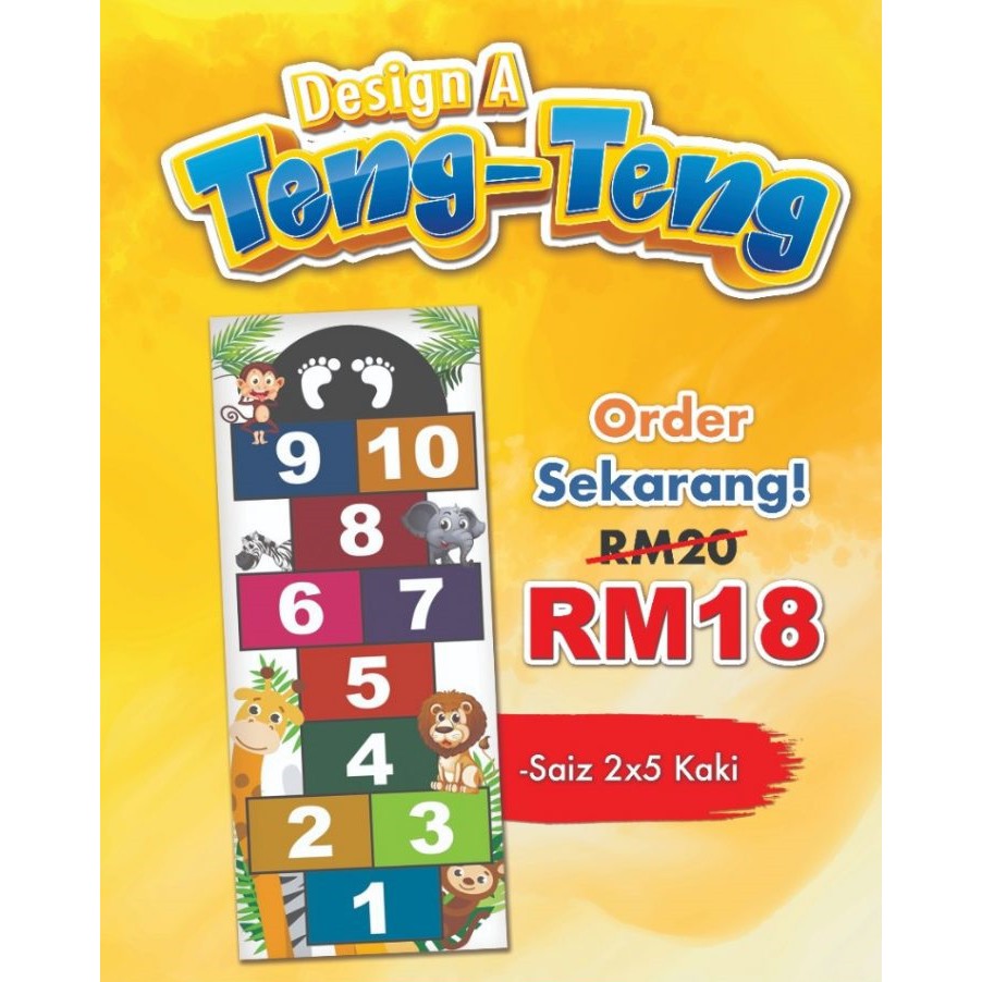 MAINAN TENG-TENG BANNER / DAM ULAR / DAM SUKU KATA BM / BA / JAWI ...