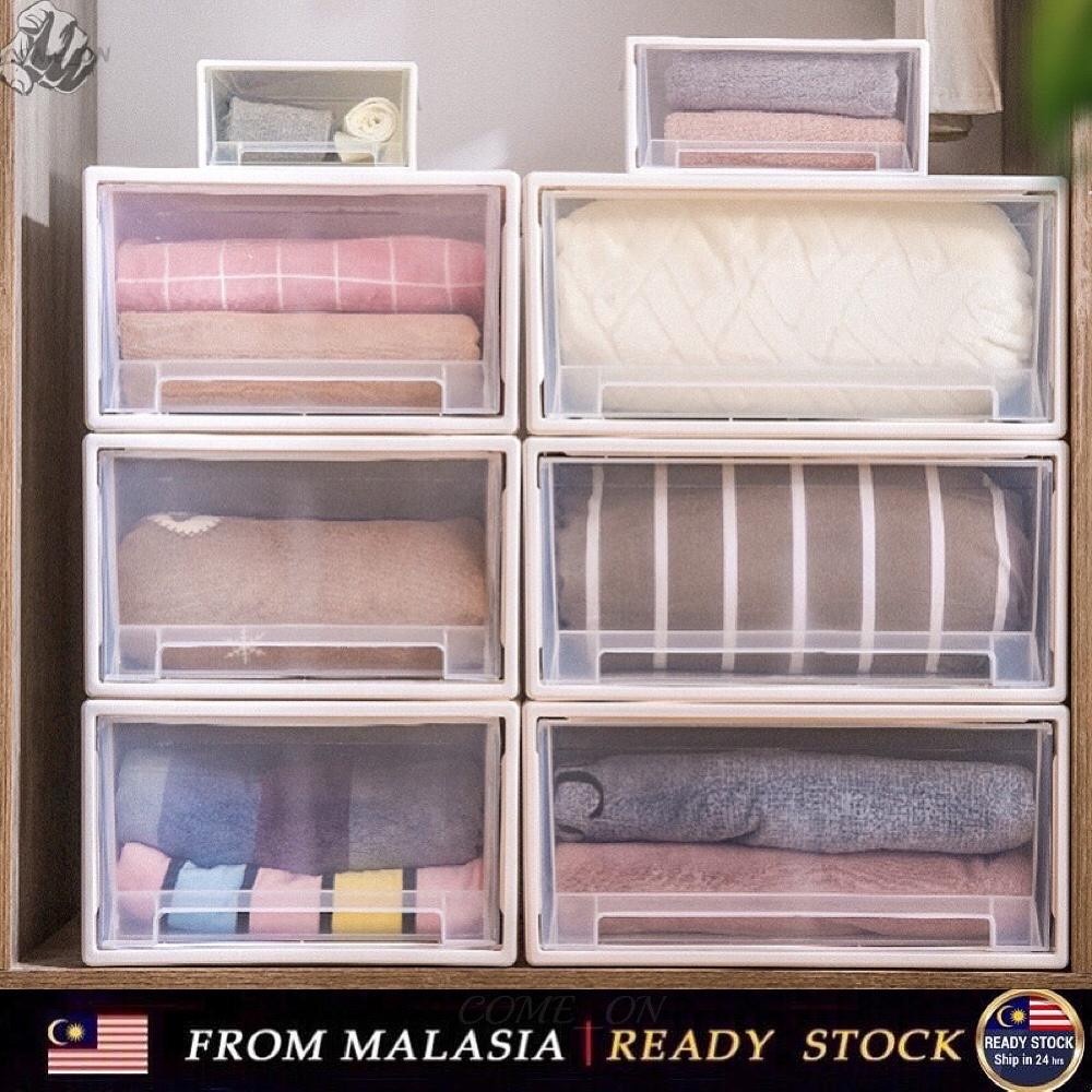 Organizer Home Stackable Clothes Organization IKEA Kotak Simpan Barang ...