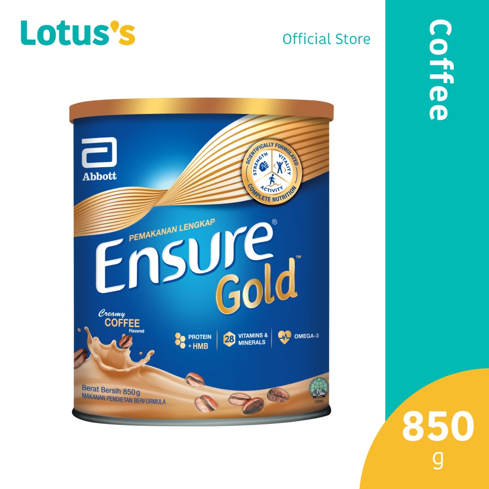 Ensure Gold Coffee Adult Milk Powder 800g | Shopee Malaysia