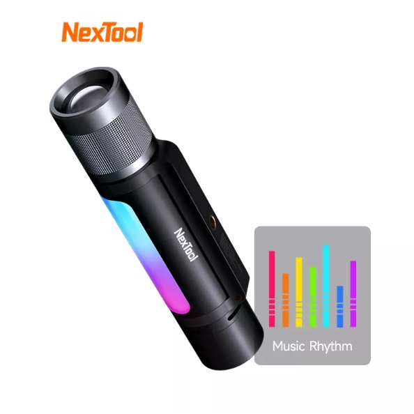 Nextool 12 In 1LED Flashlight Waterproof Torch Rechargeable Light 1000 ...