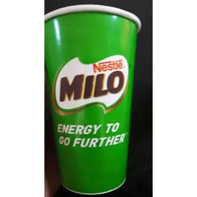 12/16oz Milo cawan+Penutup /Milo paper cup+lid | Shopee Malaysia