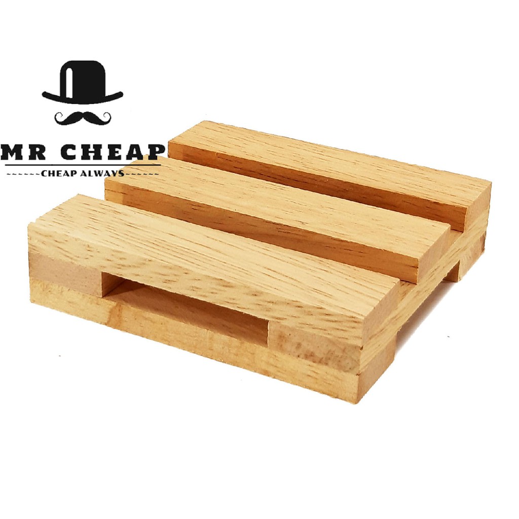 (Mini Pallet)Square Rubber Wood Pallet(S) 4010 | Shopee Malaysia