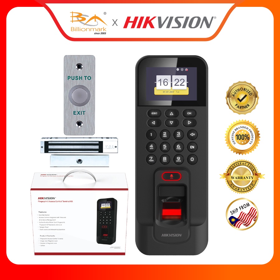 HIKVISION DS-KAS261 Door Access KIT | Billionmark | Shopee Malaysia