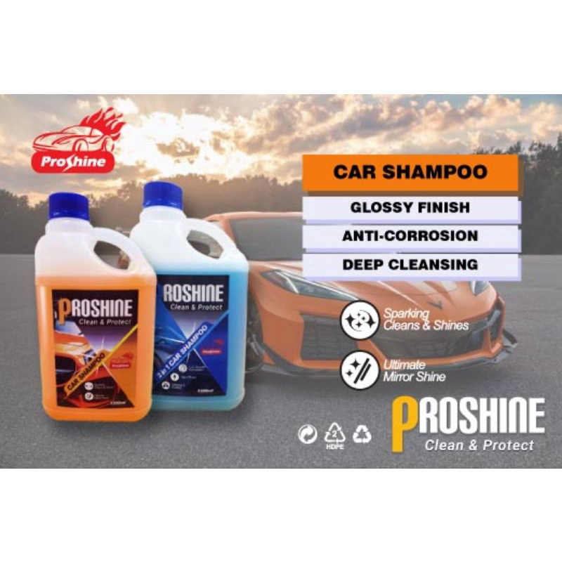 PROSHINE NANO CAR WASH/CAR SHAMPOO/CAR WAX/COATING | Shopee Malaysia