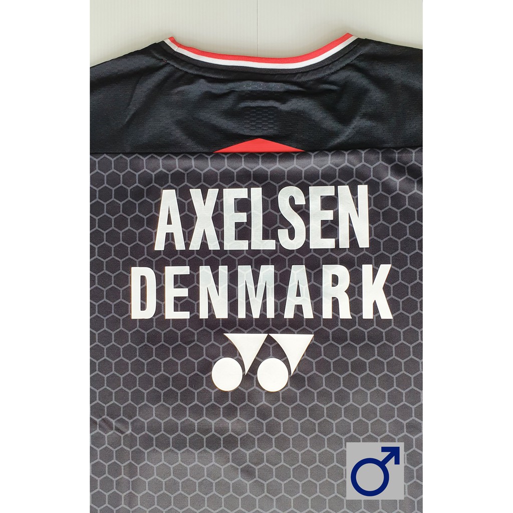 UPDATED!!! YONEX 10330EX VIKTOR AXELSEN 2020 SEASON Men's Black Shirt ...